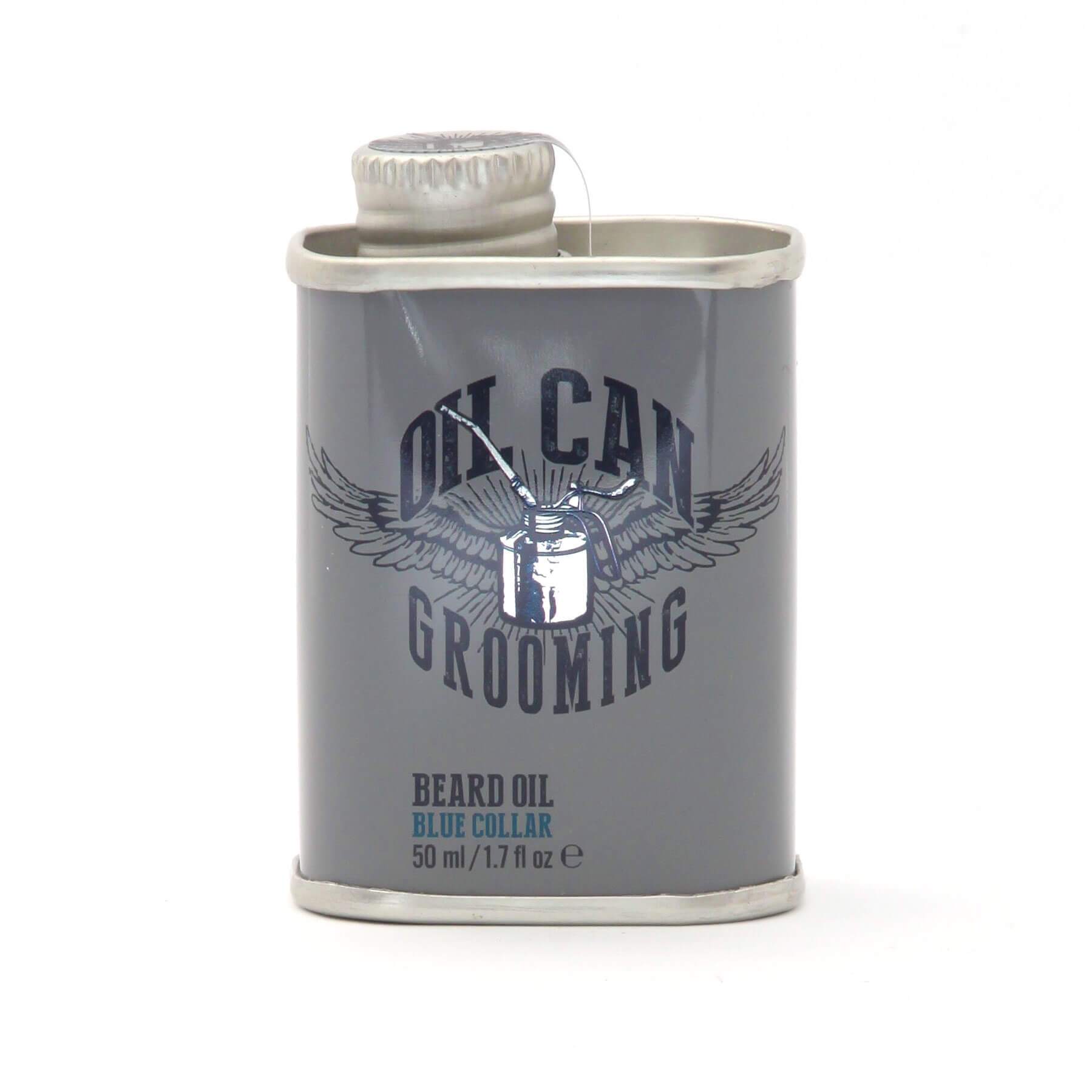 Oil Can Grooming Blue Collar Beard Oil | Shop Now | Slickboys
