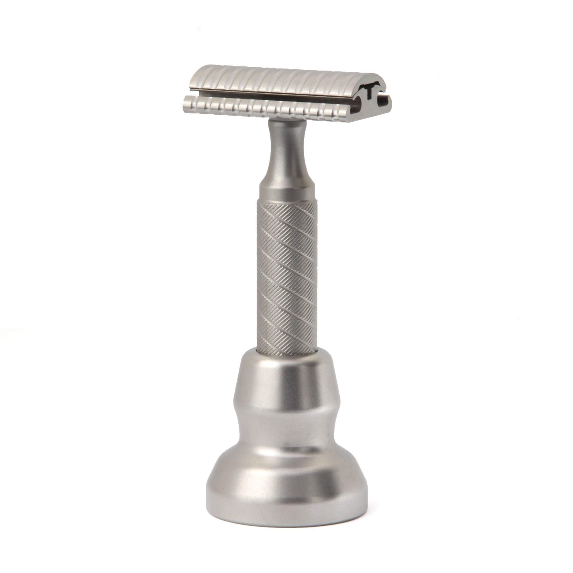 Timeless Stainless Steel Safety Razor Set (Matte) | Slickboys