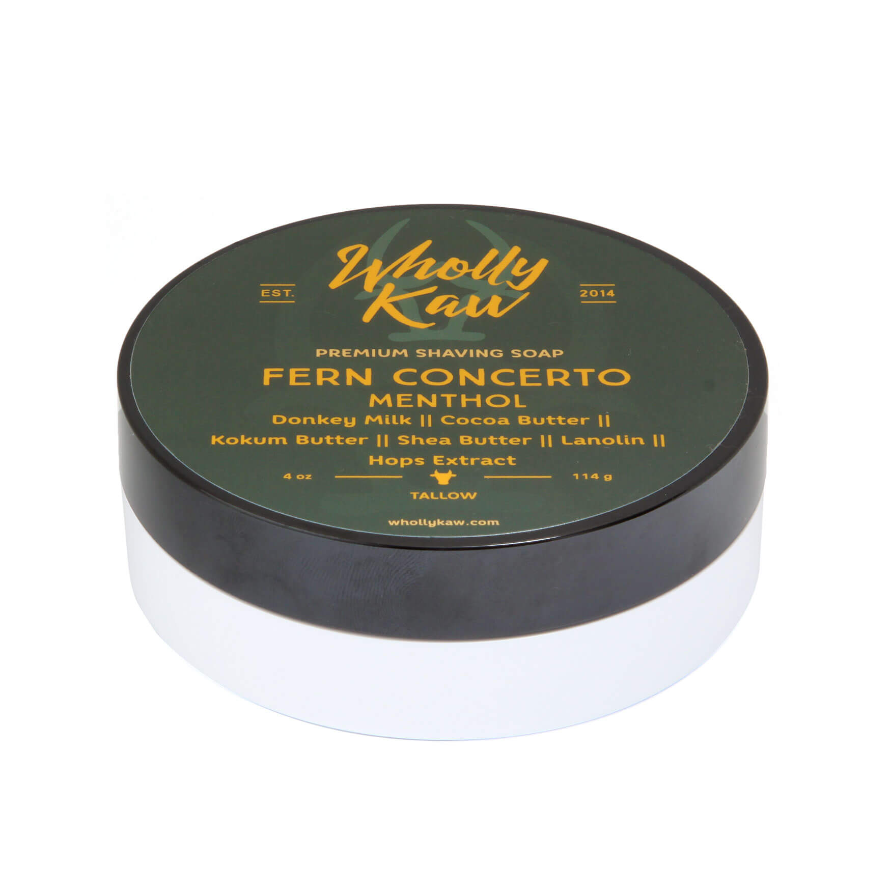 Wholly Kaw Fern Concerto Shaving Soap | Slickboys
